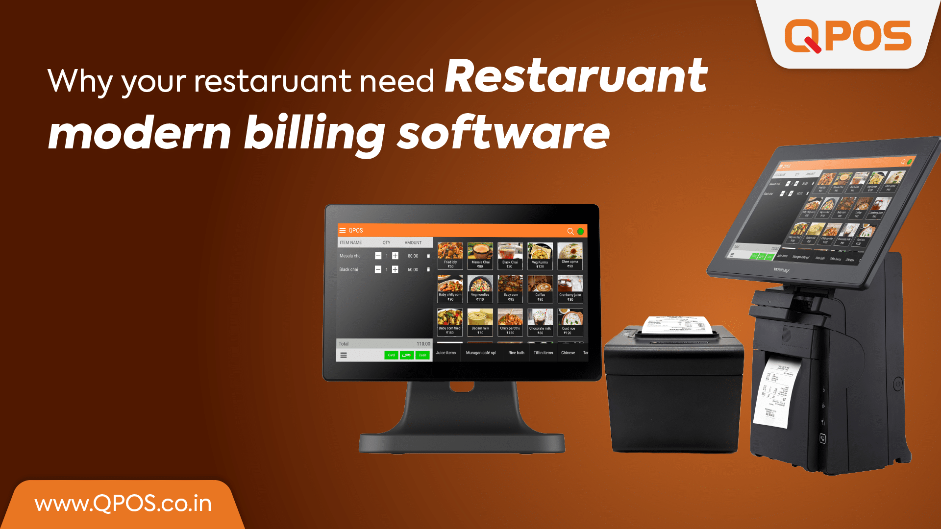 QPOS Restaurant Billing Management System - Frequently Asked Questions(FAQ)
