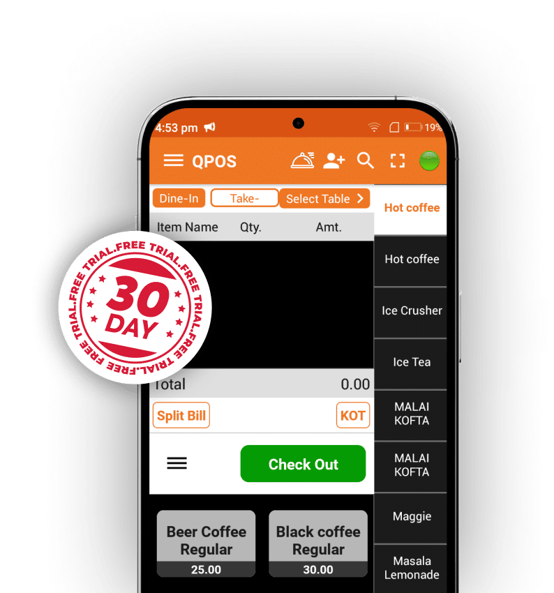 Restaurant and Retail Management System | Point of Sale | QPOS
